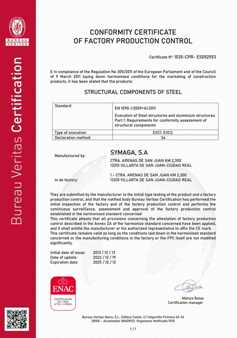 CE-EN 1090-2023 - Symaga